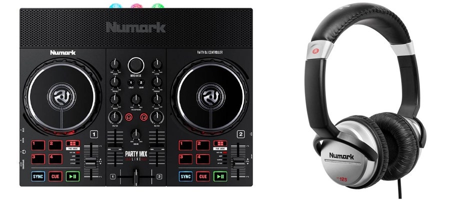 NUMARK PARTYMIX LIVE BUNDLE