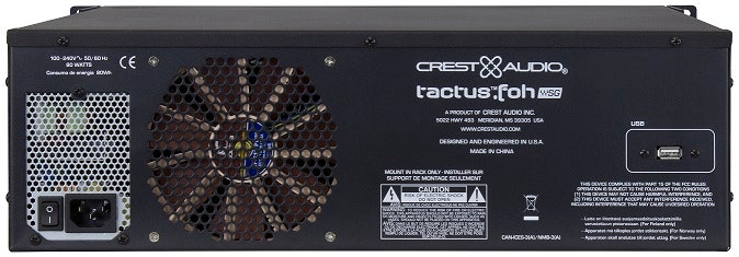 CREST AUDIO TACTUS-.FOH