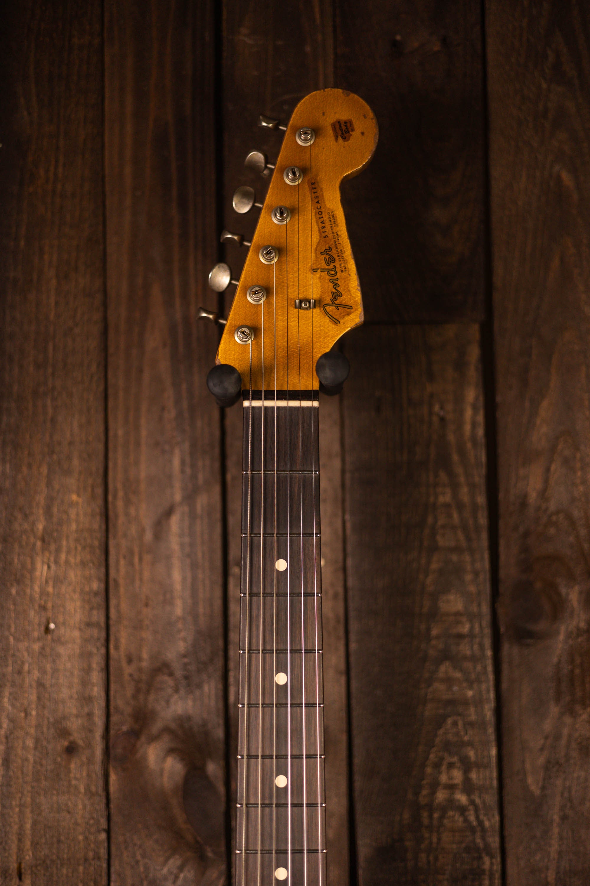 FENDER CS STRAT MBKM 63 BK/3TS