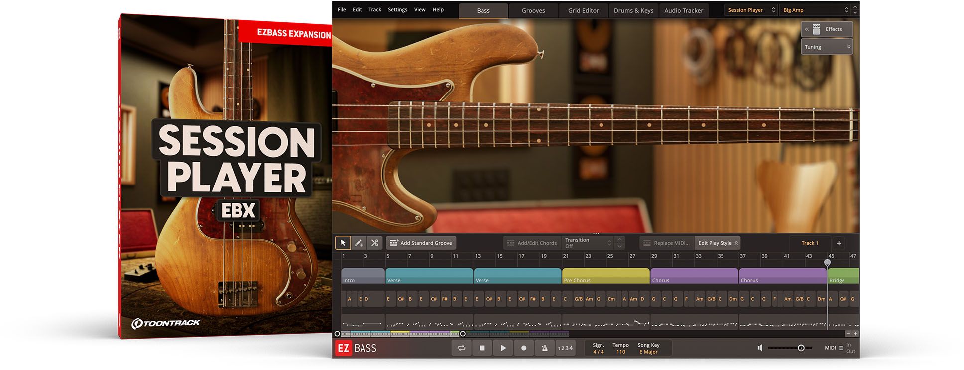 TOONTRACK EBX SESSION PLAYER