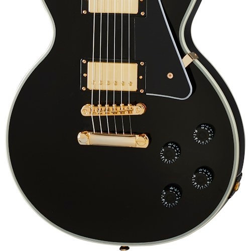 EPIPHONE LP CUSTOM EBONY