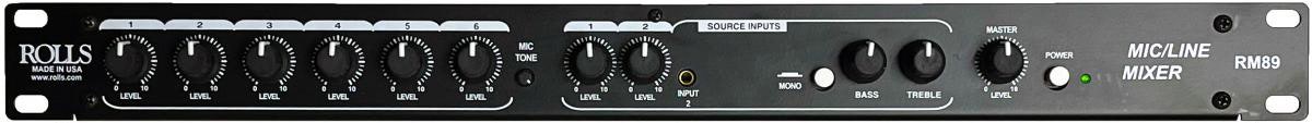 ROLLS RM89 MIC/LINE MIXER