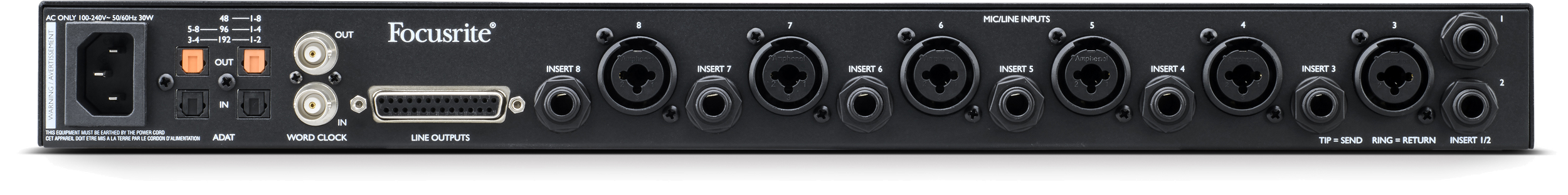 FOCUSRITE CLARETT PLUS OCTOPRE