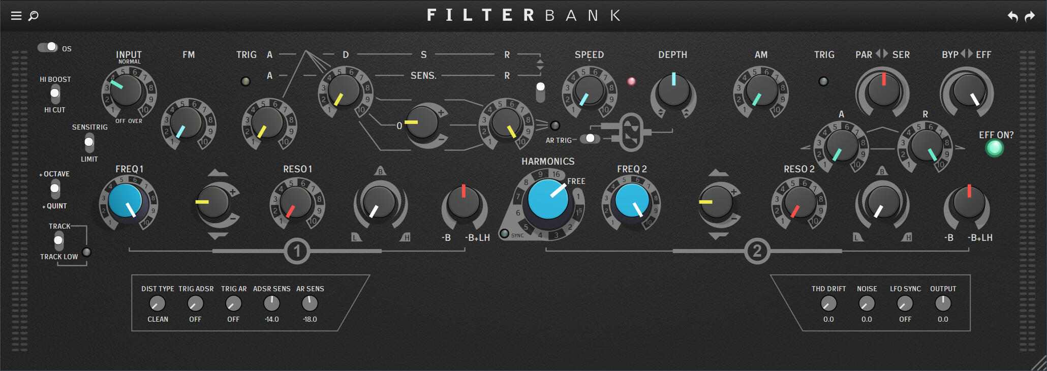 RAVE GEN FILTERBANK