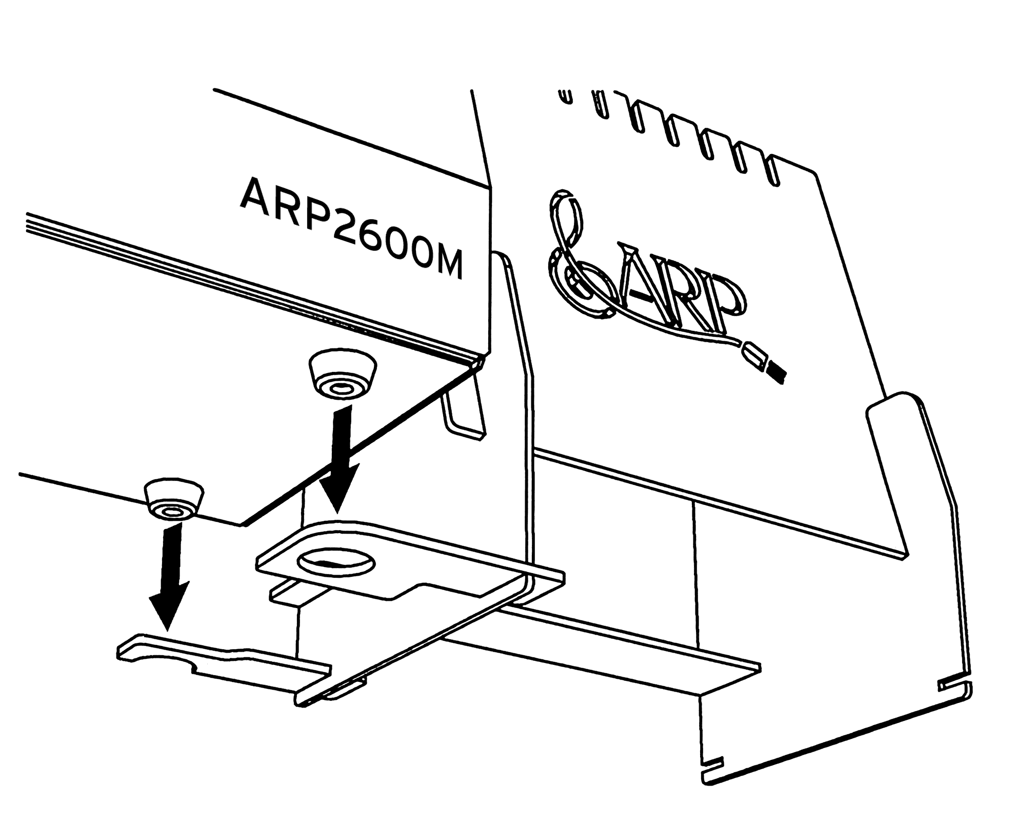ARP CABLE HOLDER PLYWOOD/MDF